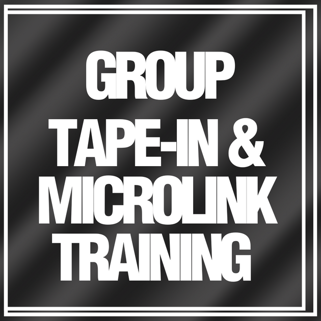 Group Course: Tape-In & Microlink Training – K'Elyse Hair